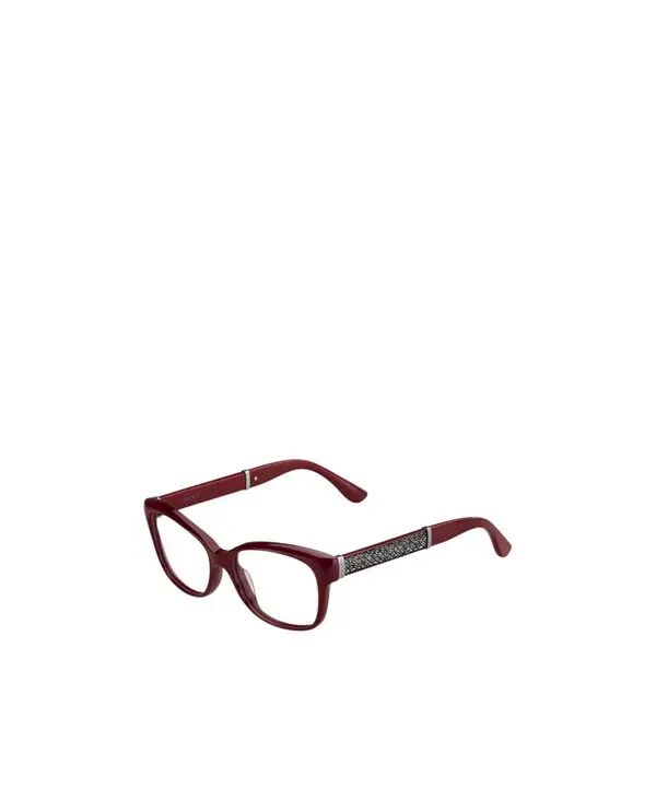 JIMMY CHOO Rectangular Eyeglasses - Red