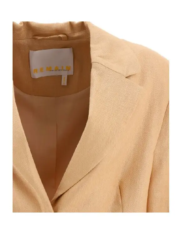 REMAIN BIRGER Cutout Detail Blazer