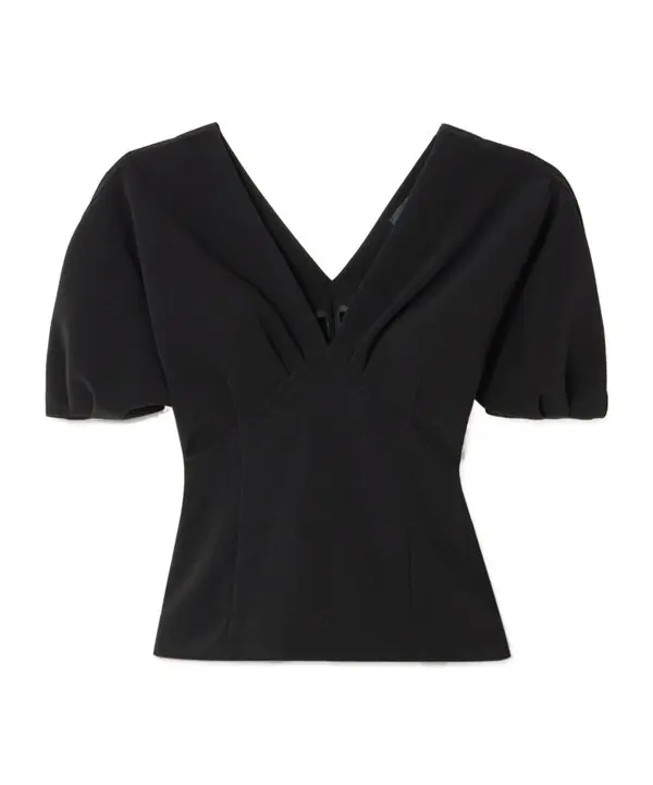 Proenza Schouler V-neck Short Sleeve Top