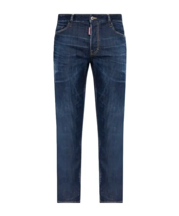 Dsquared2 Distressed Skinny Jeans - Blue