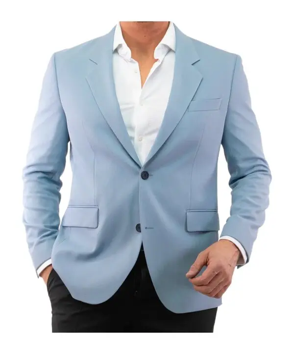 Hugo Boss Long Sleeve Blazer - Blue