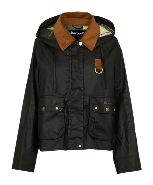 Barbour Erma Hooded Jacket - Black