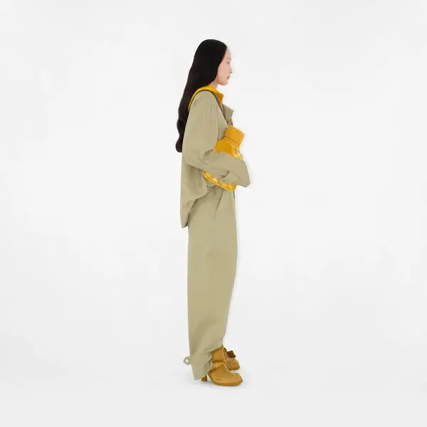 Burberry Straight-leg Buckle-waist Trousers