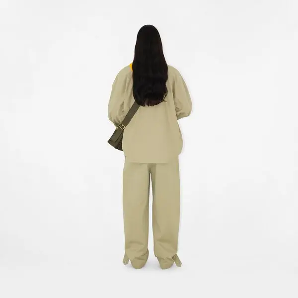 Burberry Straight-leg Buckle-waist Trousers