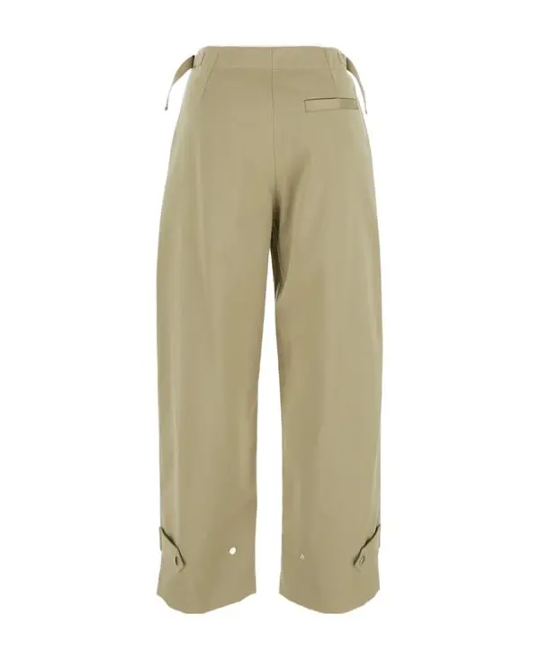 Burberry Straight-leg Buckle-waist Trousers