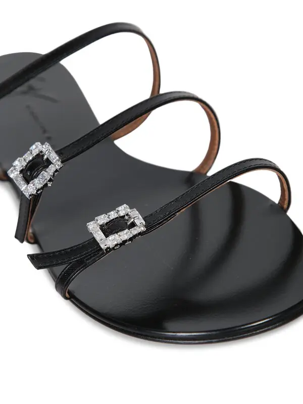 GIUSEPPE ZANOTTI Himari Flat Jewel Sandals