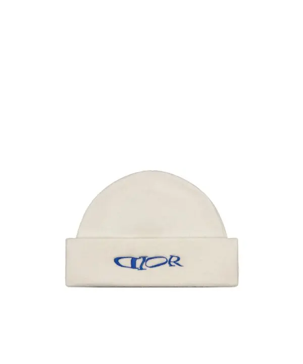 Dior And Lewis Hamilton Beanie - Off White