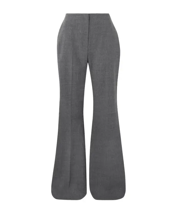 Tove Flared Pants With Creases