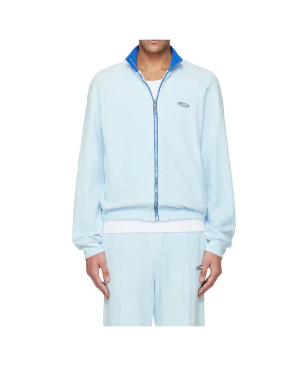 Casablanca Zipper Sports Jacket - Blue