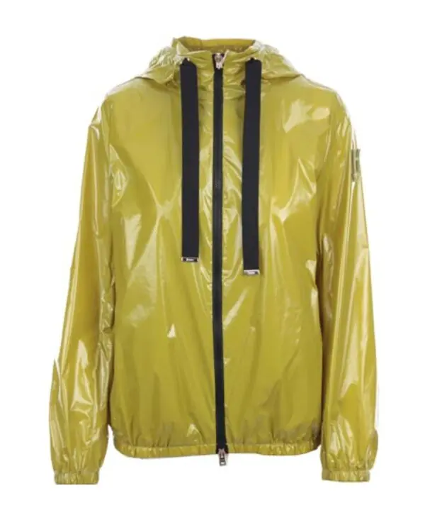 Herno High-shine Drawstring Hooded Jacket