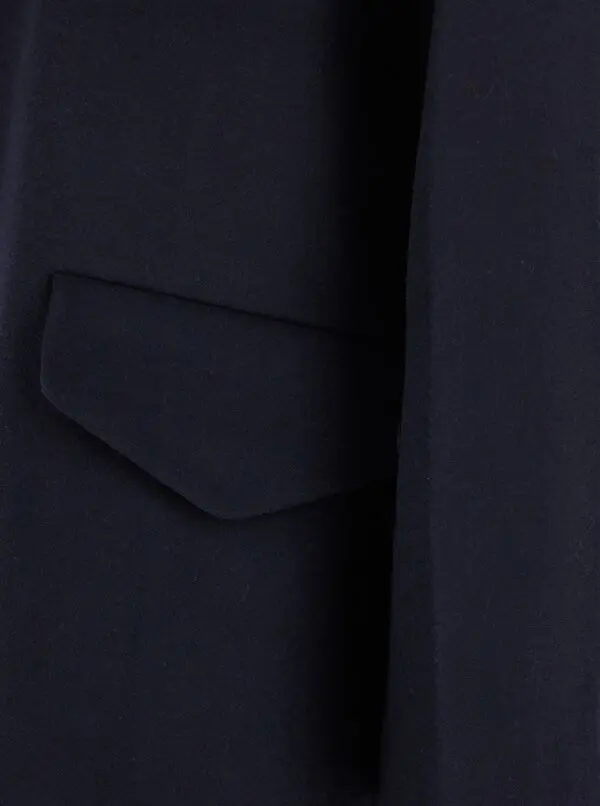 Theory Cape Back Melton Coat
