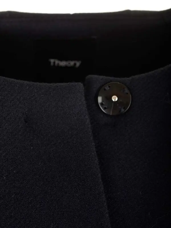 Theory Cape Back Melton Coat