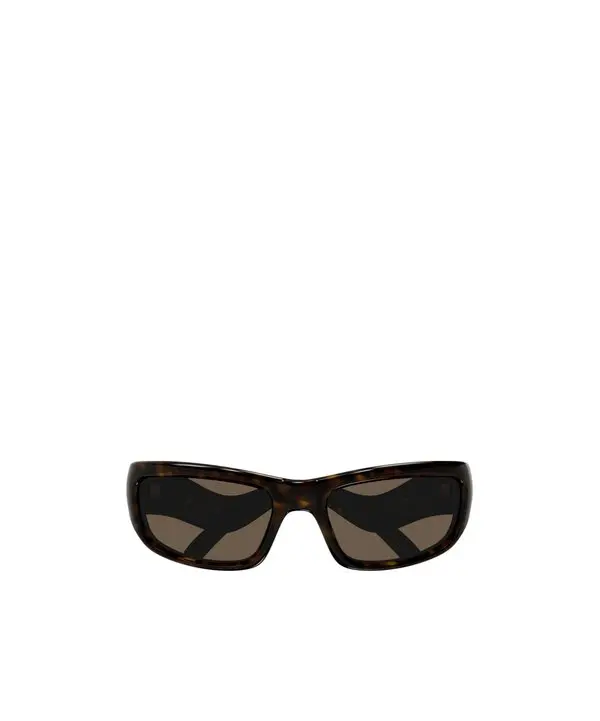 Balenciaga Rectangular Frame Sunglasses - Black