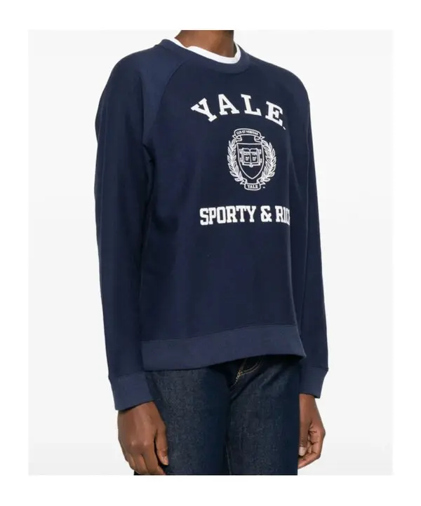 SPORTY  RICH Sporty & Rich "yale" Sweatshirt