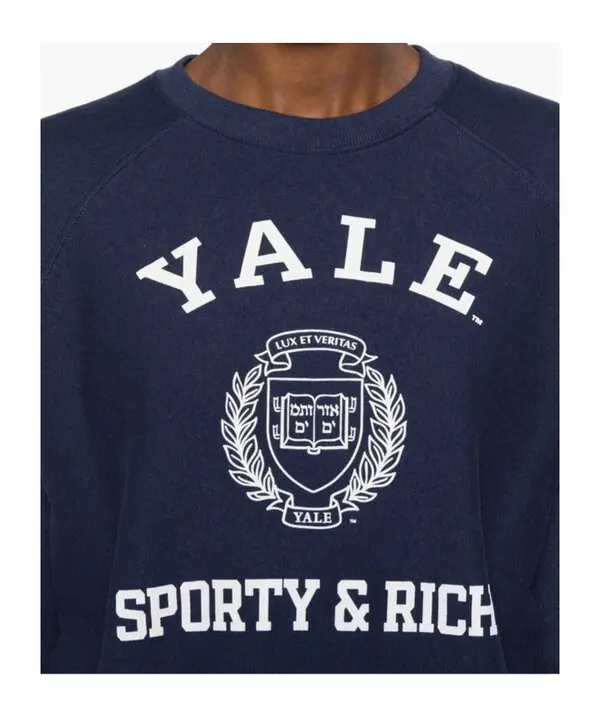 SPORTY  RICH Sporty & Rich "yale" Sweatshirt