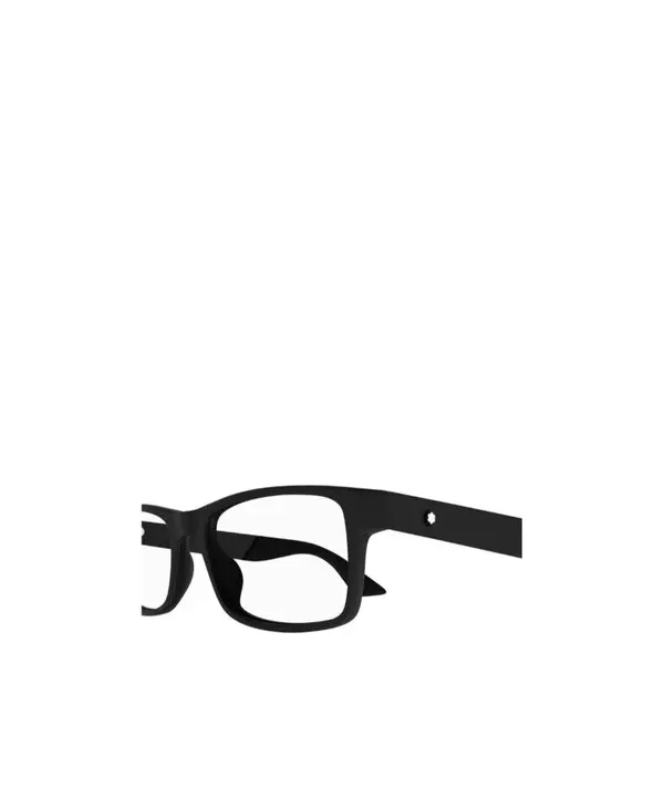 Montblanc Eyewear Rectangle Frame Glasses - Black
