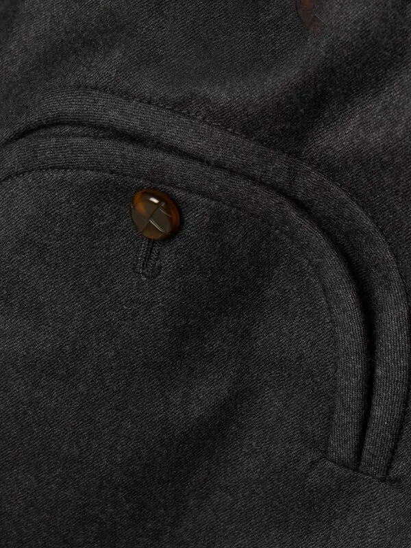 BLAZÉ MILANO Astoria Basoto Wool Trench Coat