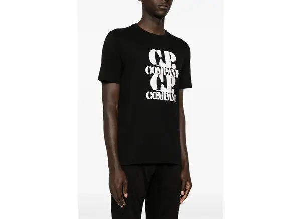 C.P. COMPANY Logo-print Cotton T-shirt