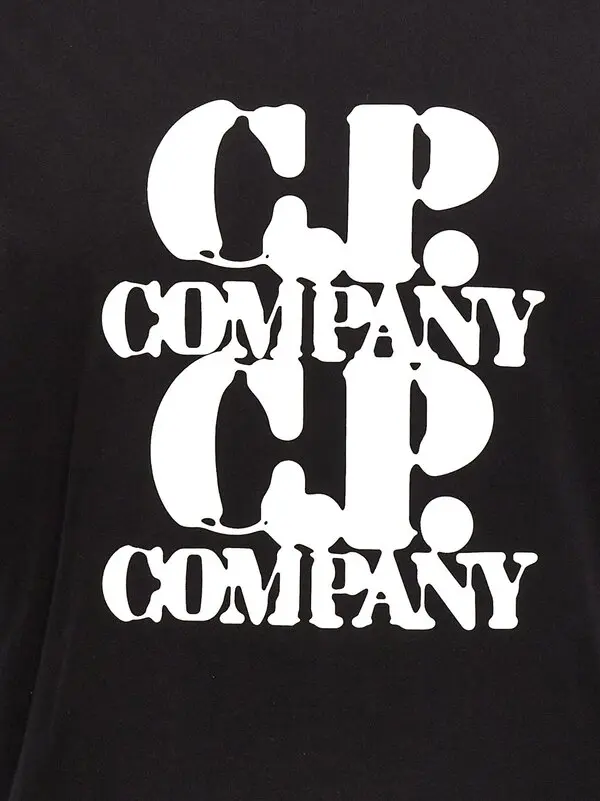 C.P. COMPANY Logo-print Cotton T-shirt