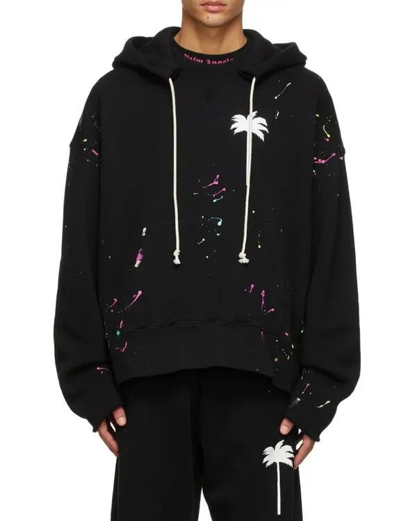 Palm Angels Splash Ink Hoodie