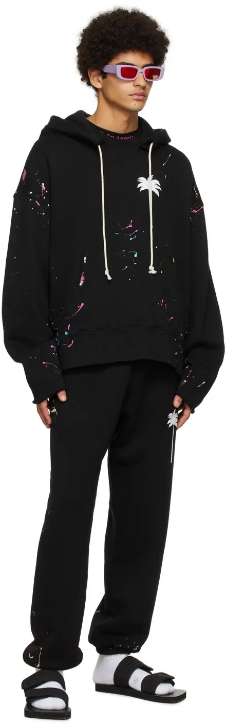 Palm Angels Splash Ink Hoodie
