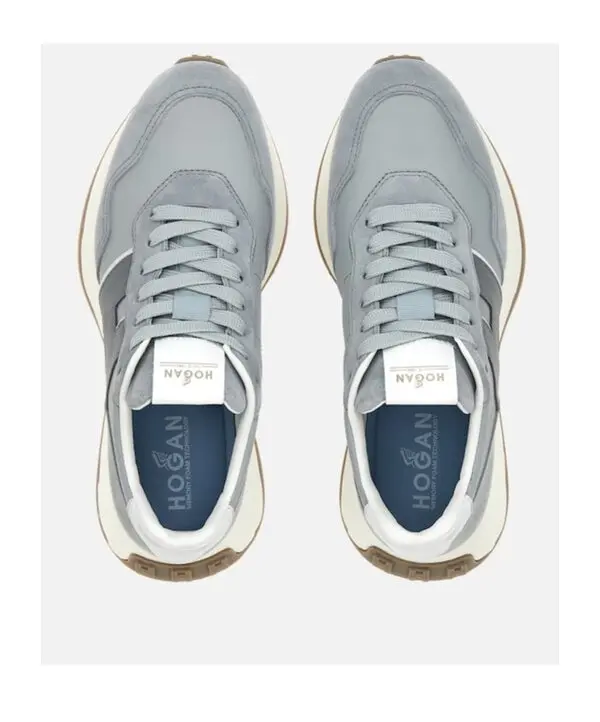 Hogan H641 Low Top Sneakers - Light Blue