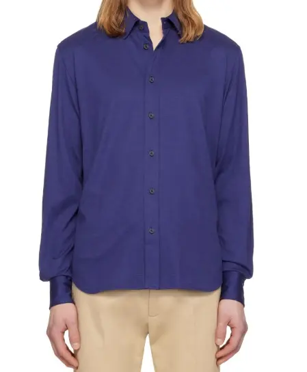 TOM FORD Logo Shirt - Blue