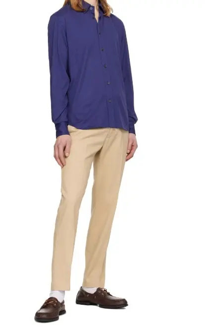 TOM FORD Logo Shirt - Blue