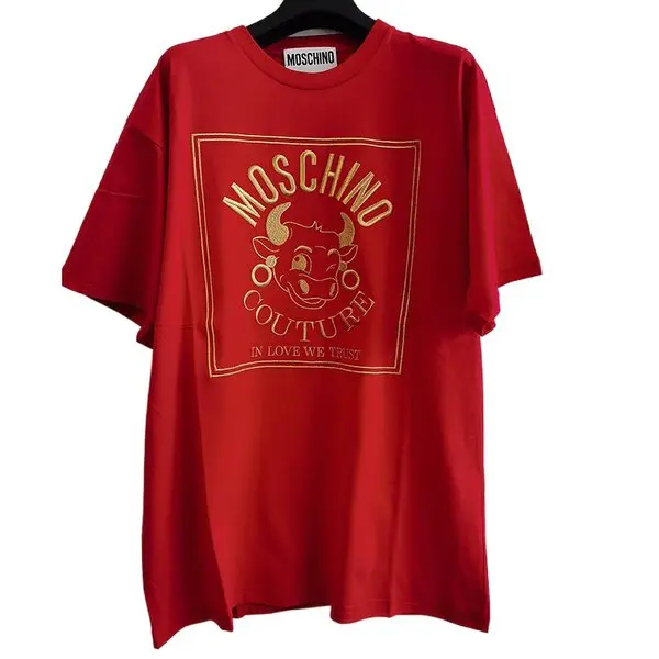 Moschino Printed T-shirt - Red