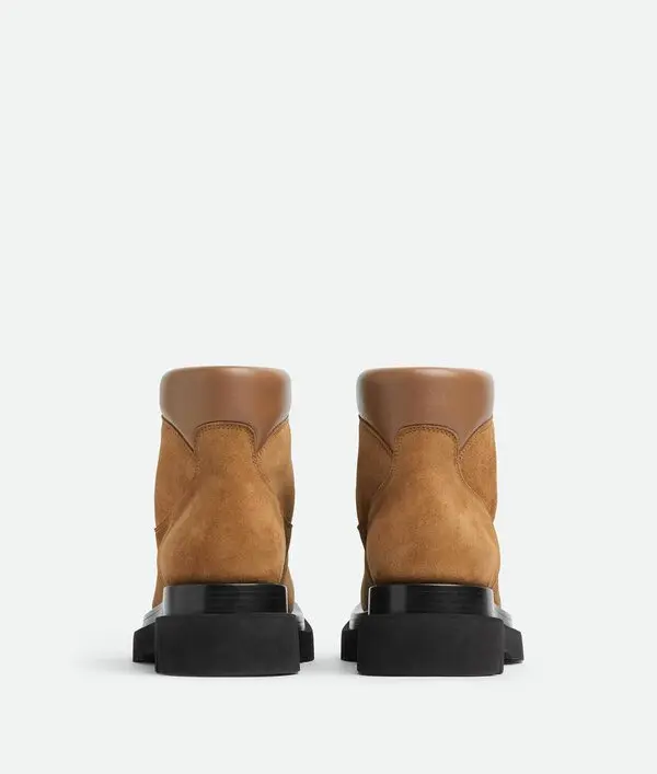 Bottega Veneta Suede Lace-up Hiking Ankle Boots