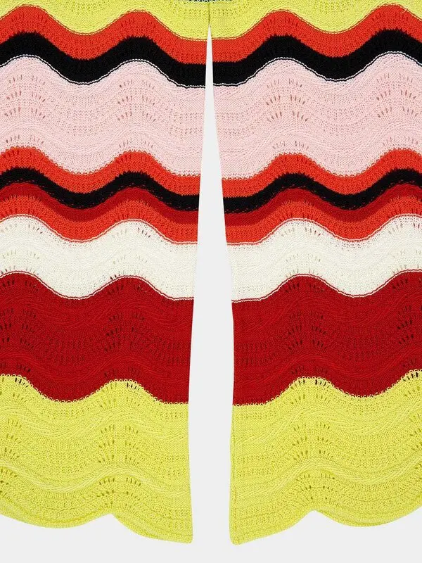 La DoubleJ Chevron Knit Trousers