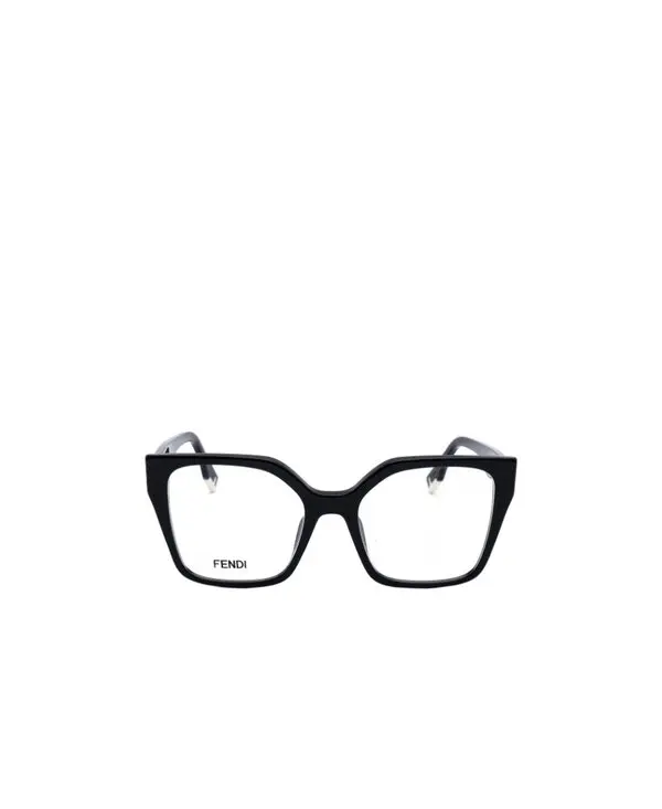 Fendi Square Frame Eyeglasses - Black