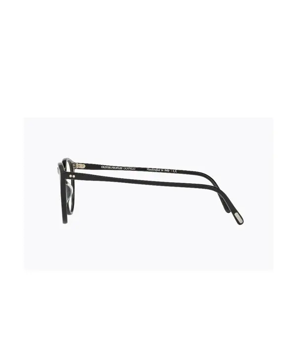 Oliver Spencer Logo Flat Mirror Eyeglasses - White