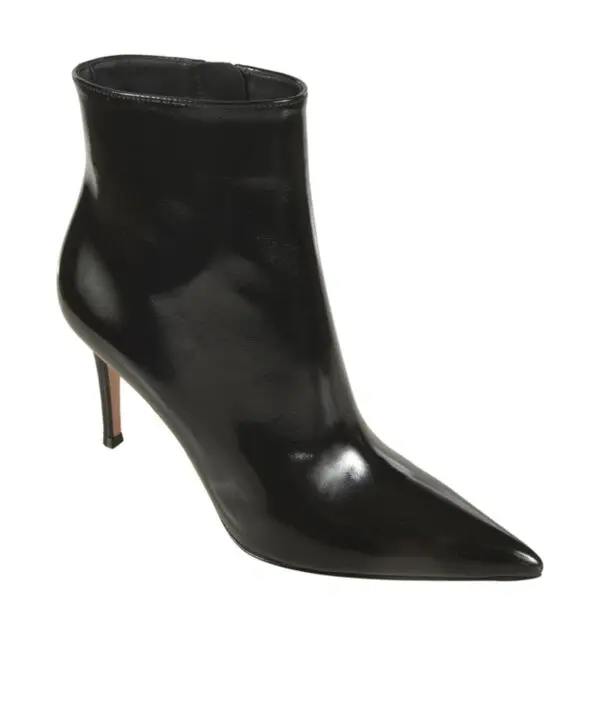 GIANVITO ROSSI Pointed-toe Stiletto Ankle Boots - Black
