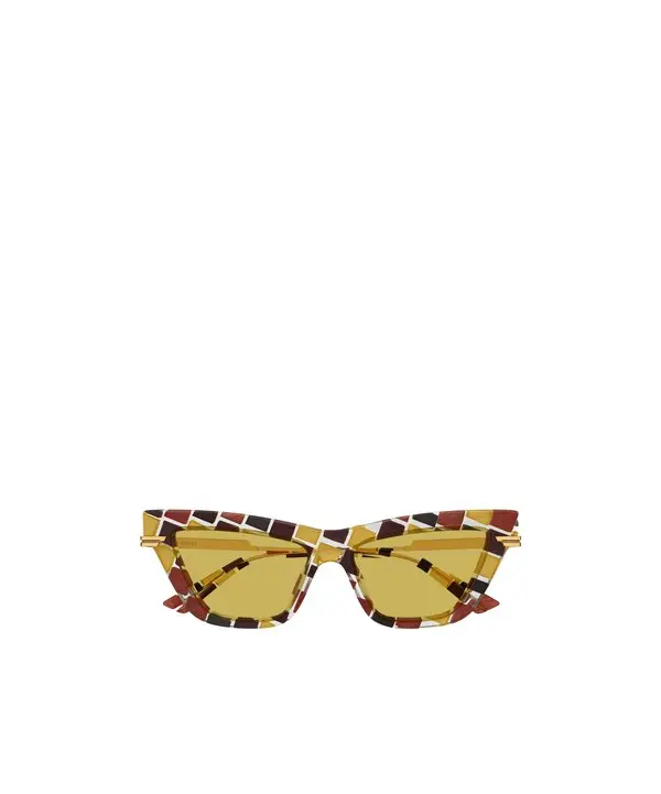 Bottega Veneta Cat Eye Frame Sunglasses - Multi-color