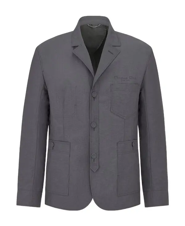 Dior Workwear Jacket With Embroidered Detail