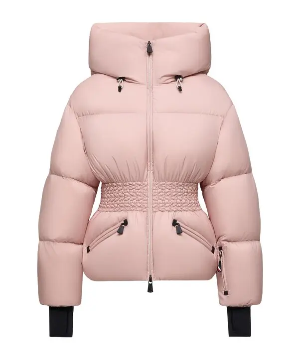 Moncler Wollemi Hooded Down Ski Jacket - Pink