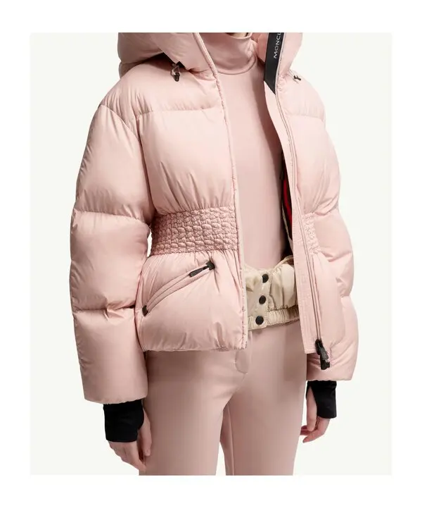 Moncler Wollemi Hooded Down Ski Jacket - Pink