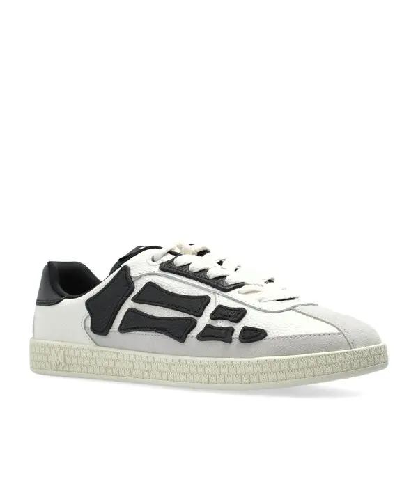 Amiri Pacific Bones Low Top Sneakers - White