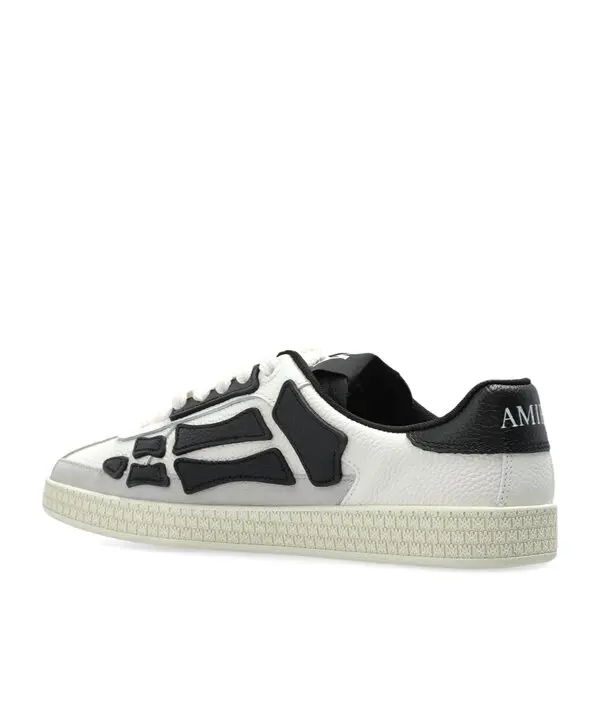 Amiri Pacific Bones Low Top Sneakers - White