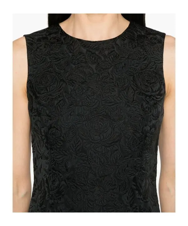 Dolce & Gabbana Floral Jacquard Mini Dress