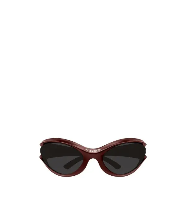 Balenciaga Geometric Frame Sunglasses - Black
