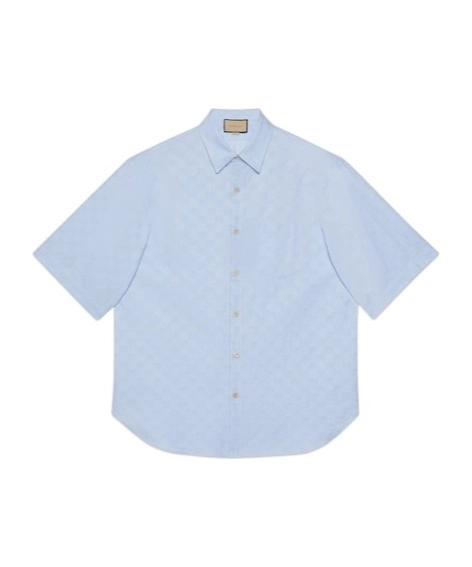 Gucci Gg Supreme Oxford Shirt