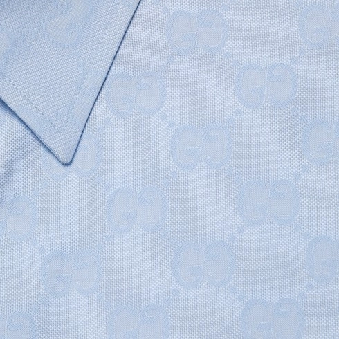 Gucci Gg Supreme Oxford Shirt