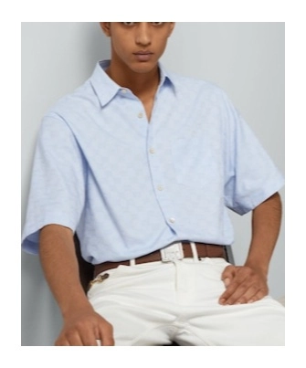 Gucci Gg Supreme Oxford Shirt