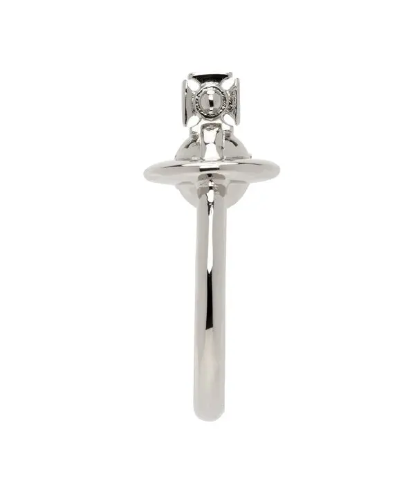 VIVIENNE WESTWOOD Vera Single-ring Earrings - Sliver