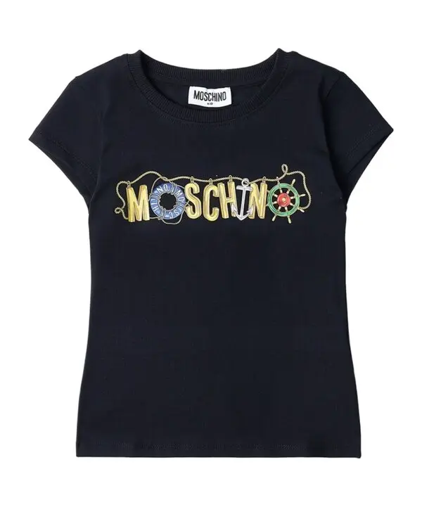 Moschino Short Sleeve Round Neck T-shirt