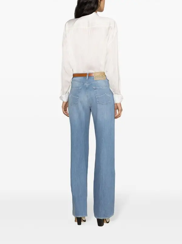 Jacob Cohen Hailey High-rise Straight-leg Jeans