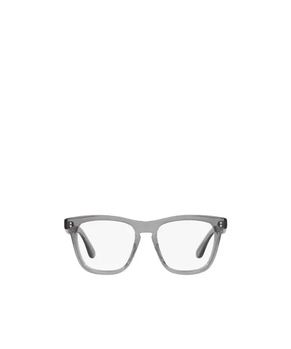 Oliver Spencer Gray Logo Detail Eyeglasses - White