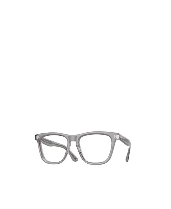 Oliver Spencer Gray Logo Detail Eyeglasses - White